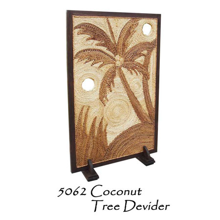 Coconut Tree Wicker Divider | Indonesia Rattan Furniture | Wicker ...