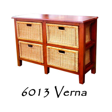 Verna Rattan Cabinet | Indonesia Rattan Furniture | Wicker Furniture ...
