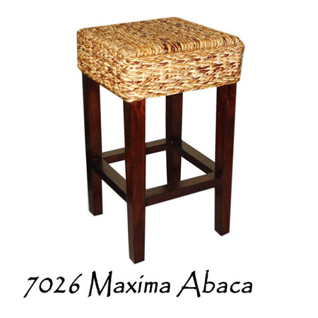 Maxima abaca woven bar stool | Indonesia rattan furniture | kids furniture