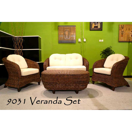 Veranda Wicker Living Set | Indonesia Rattan Furniture | Wicker ...