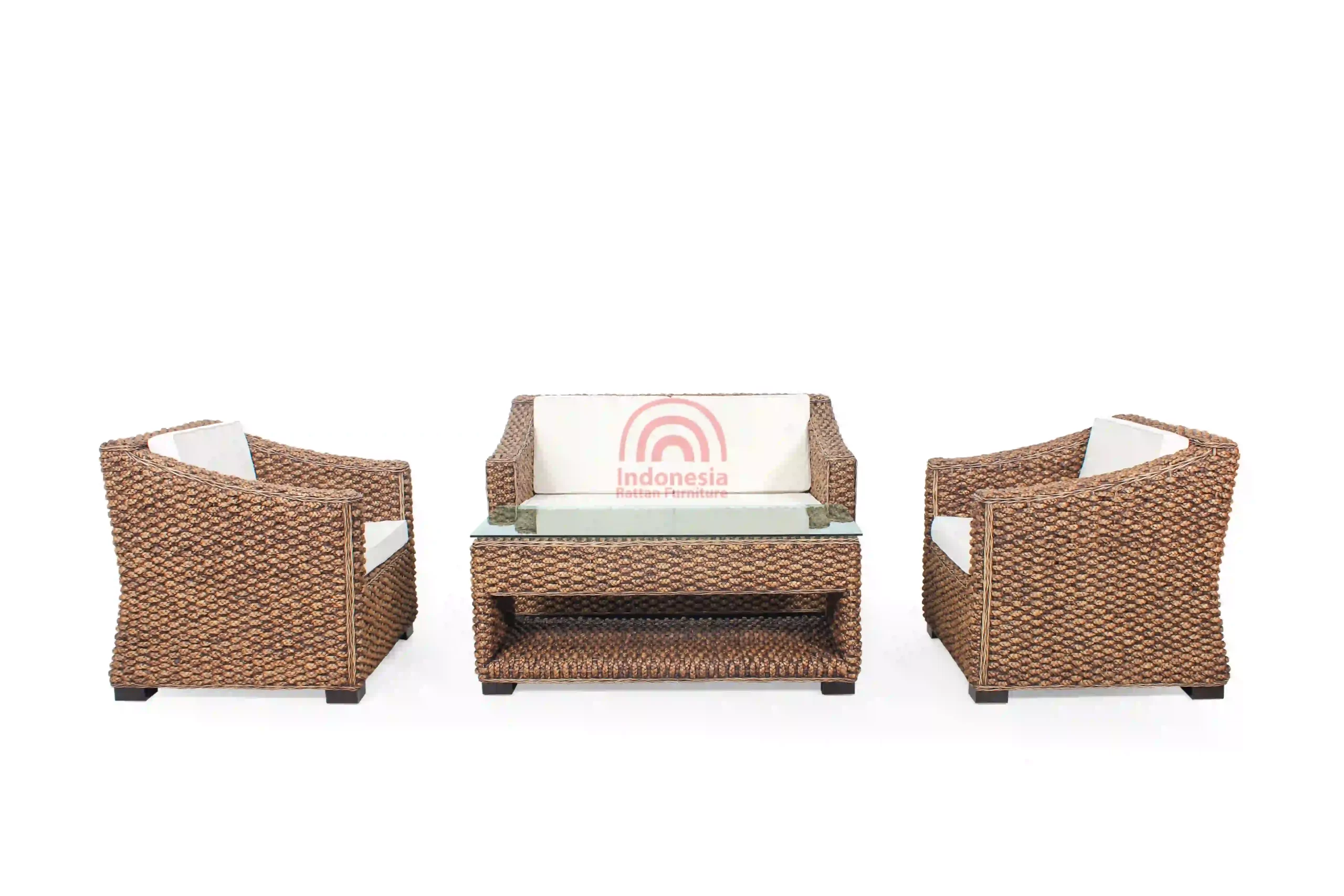 Nomad wicker living furniture set | Indonesia rattan furniture