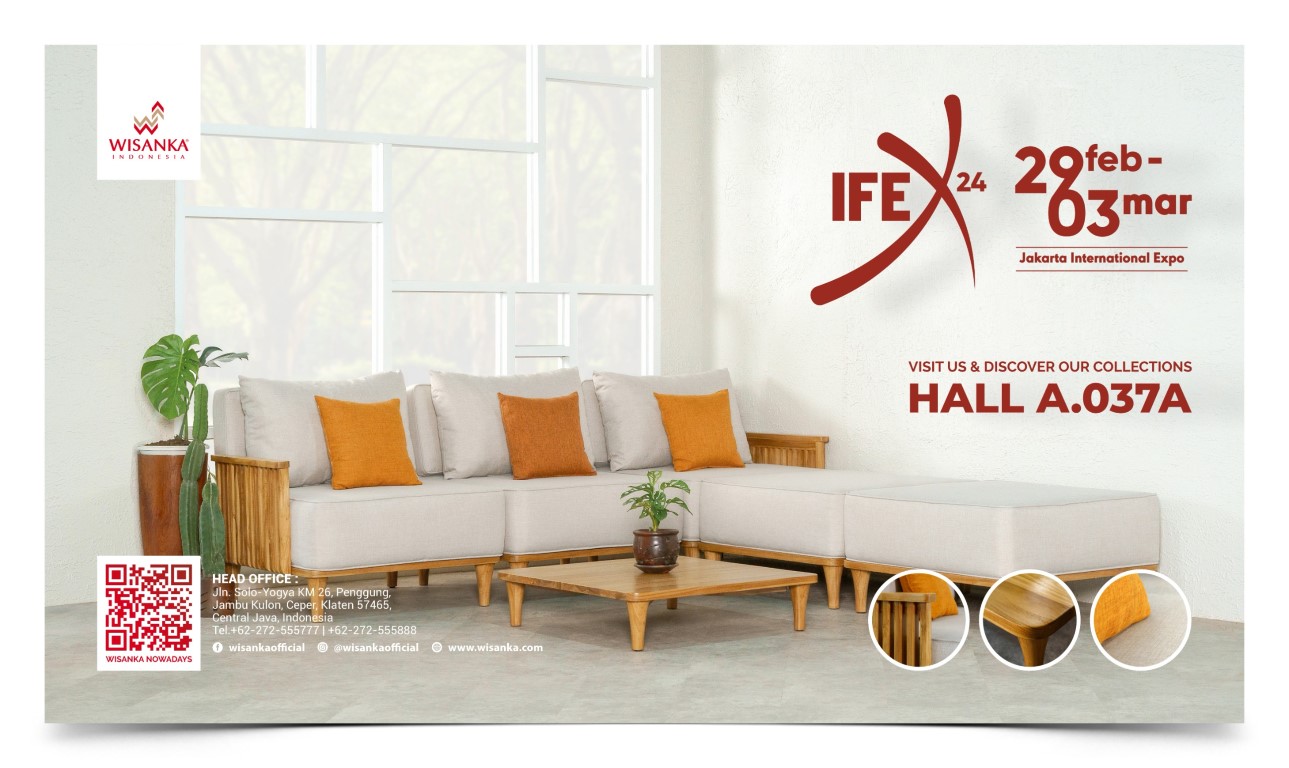 IFEX 2024 - Indonesia International Furniture Expo Jakarta | Indonesia Rattan Furniture | Wicker ...