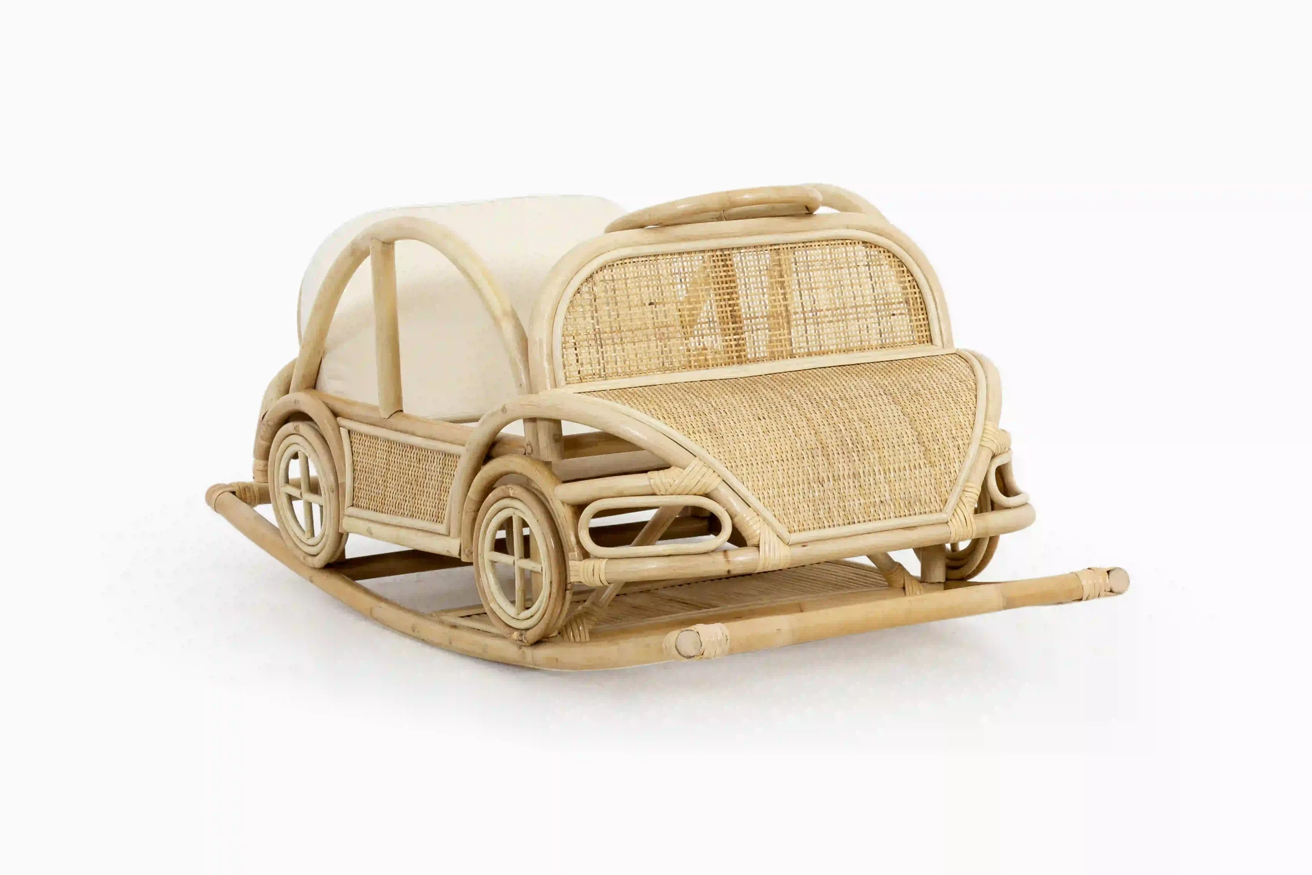 Momo Rattan Rocking Car | Indonesia rattan furniture | kids furniture