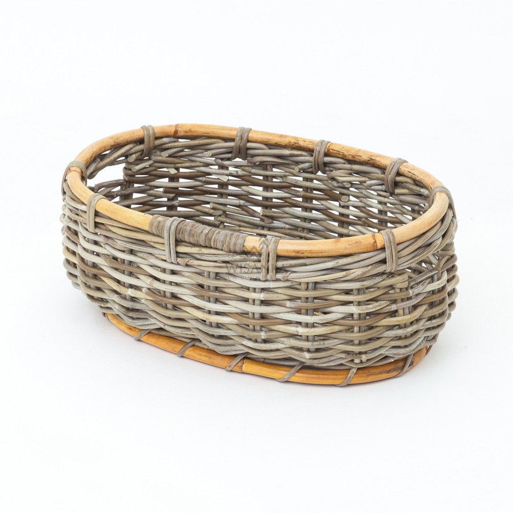 Bogo Oval Basket | Indonesia rattan furniture | kids furniture supplier